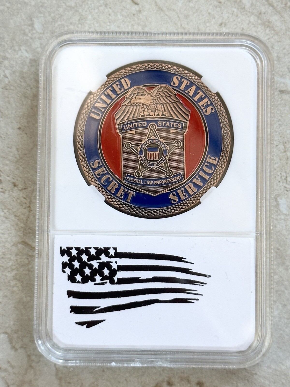 US SECRET SERVICE Shield Challenge Coin | eBay