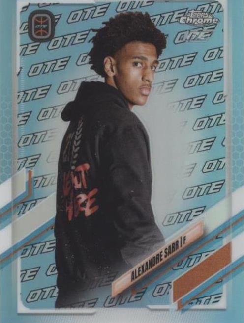 2021-22 Topps Chrome OTE Overtime Elite - Alexandre Sarr #44 Ote Refractor (RC) for sale online ...