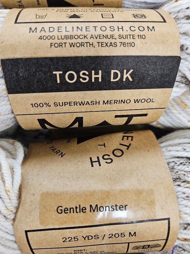 Madelinetosh Tosh DK *Gentle Monster * 100% SW Merino 225 Yards. 4 skeins | eBay