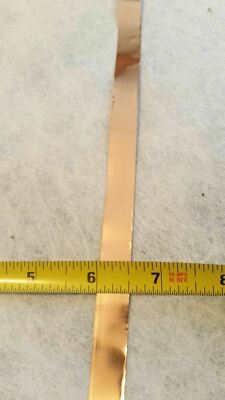 copper Shim Stock .002 Thick 0.5" Wide 20 inch long, 002 0.002 soft | eBay