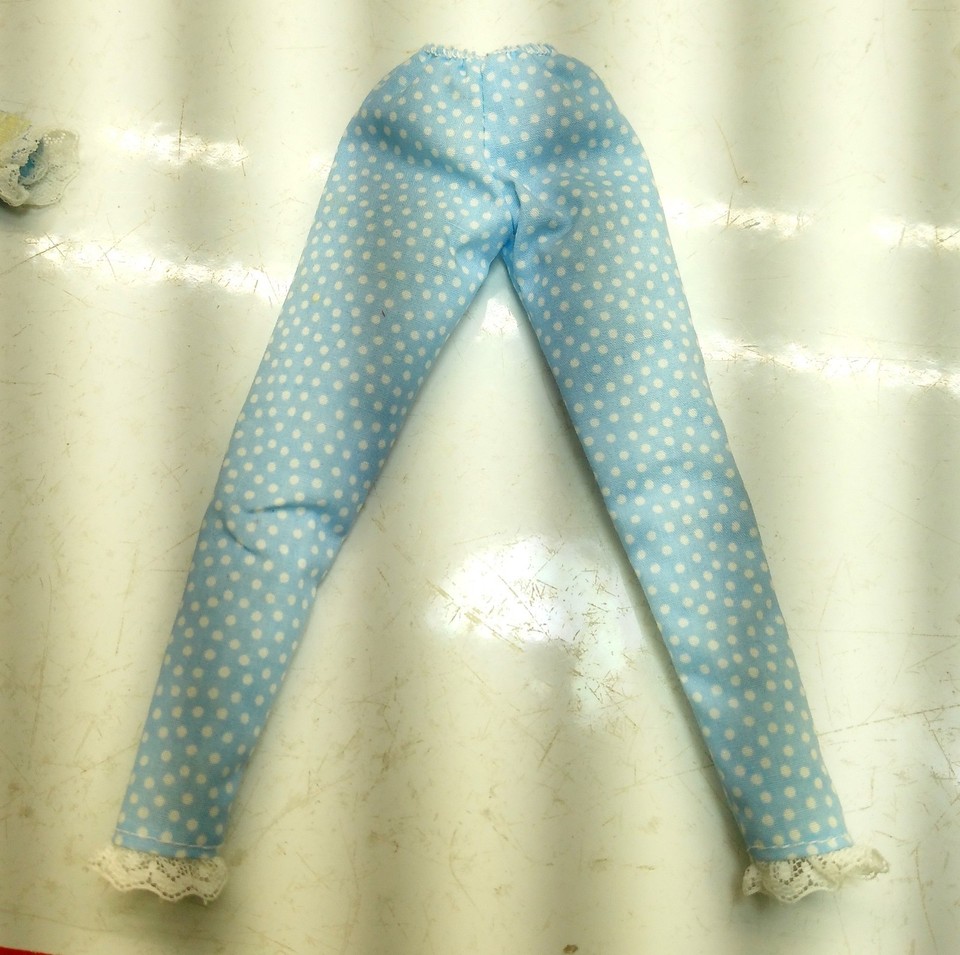 Slumber Party Soft Barbie Mattel 1995 Blue Polka Dot PJs | eBay