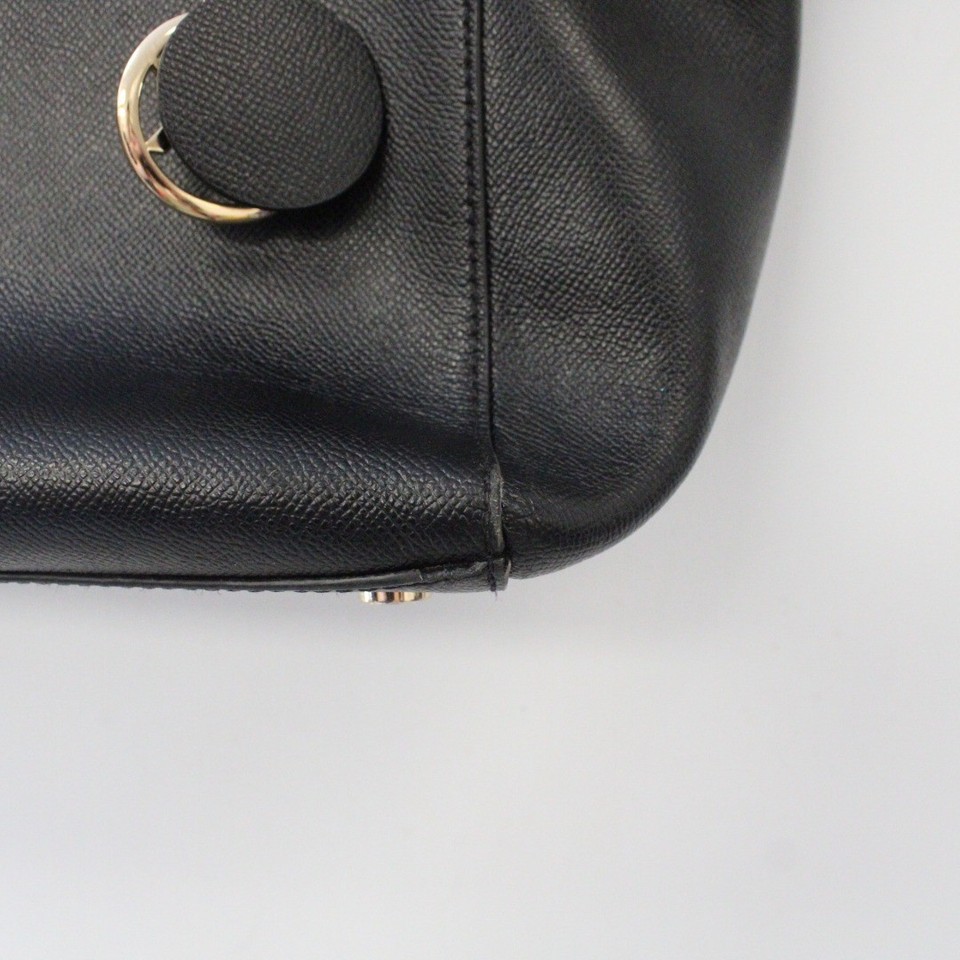 MICHAEL KORS Black Tote Bag Saffiano Leather JSS Monogram Z03 | eBay UK