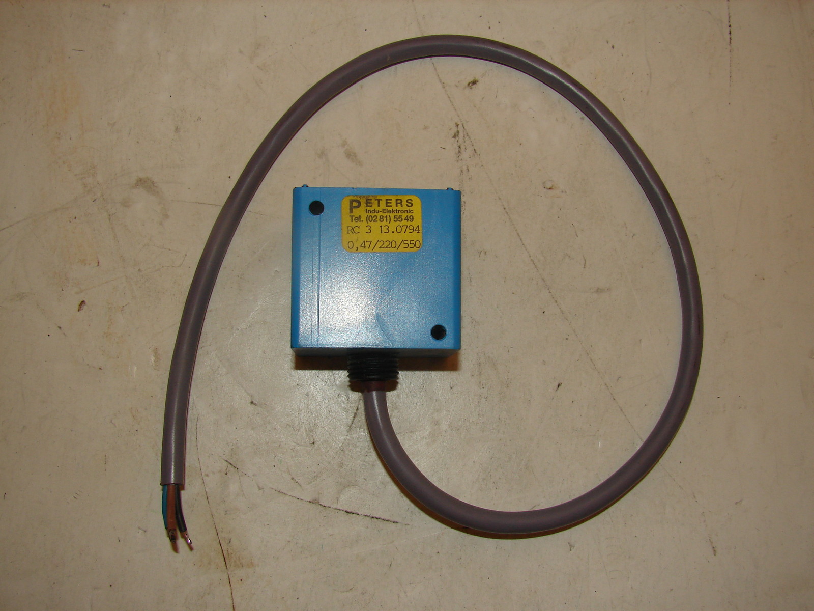 PETERS RC313.0794 0,47/220/550 SENSOR ****XLNT**** | eBay