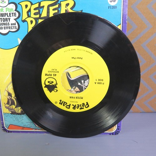 Vintage Peter Pan Records the Story of Peter Pan 45 RPM Record | eBay