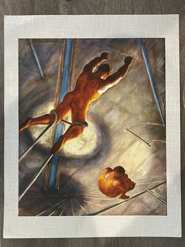 Flying Codonas by John Steuart Curry - Whitney Museum Print | eBay