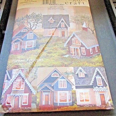 Vogue Craft 7376 Miniature Victorian Village Houses Teresa Layman ...
