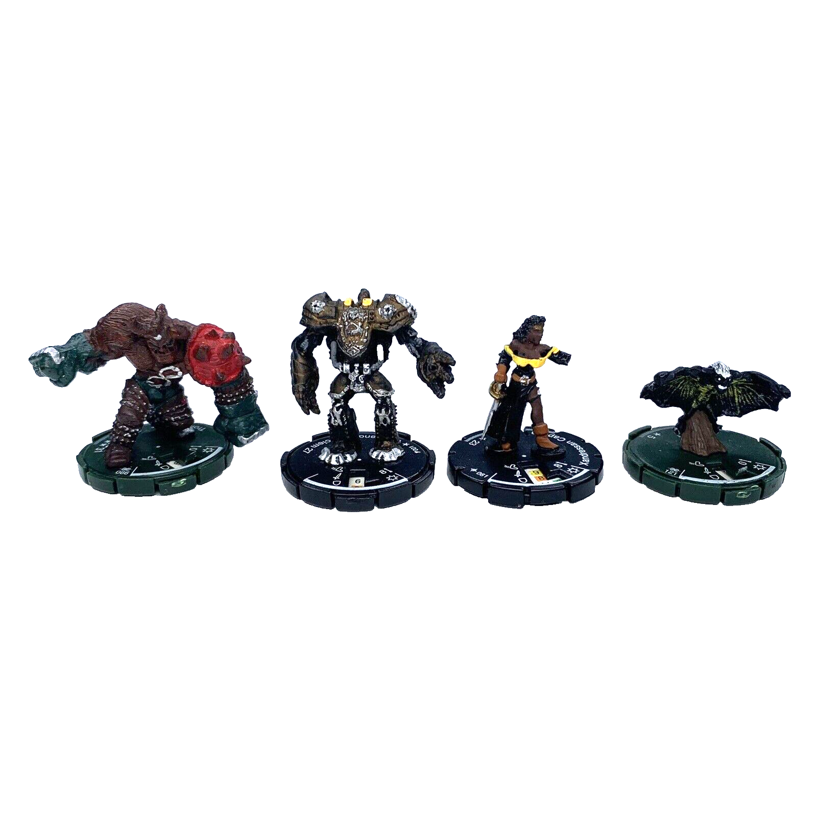 Mage Knight Miniature Lot of 4 | Wizkids- Xandressan Captain, Troll ...
