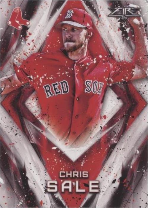 2017 Topps Fire - Chris Sale #10 for sale online | eBay