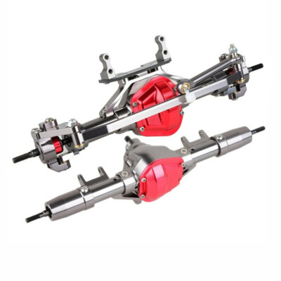 1/10 Rc Car Complete Alloy CNC Metal Front Rear Axle For RC Crawler ...