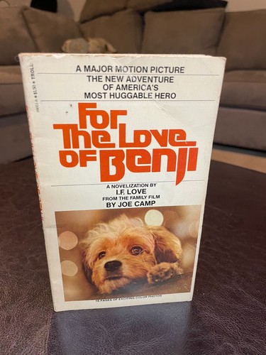 For The Love of Benji Movie Tie In Vintage Paperback 1977 Bantam Book ...