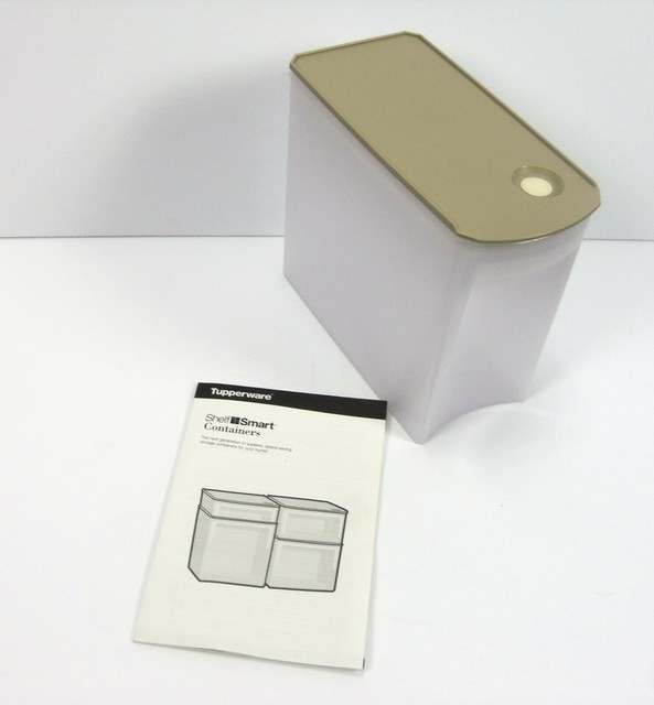 Tupperware Rectangular Modular Canister 2.2 Liter Shelf Smart Container ...