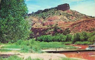 Colorful Battle Mountain, Palo Duro Canyon Near Amarillo TX Vintage PC ...