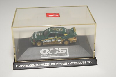 A13 1:87 HERPA MERCEDES-BENZ 190 E 190E AMG ZAGSPEED DTM ONS #17 MIB | eBay