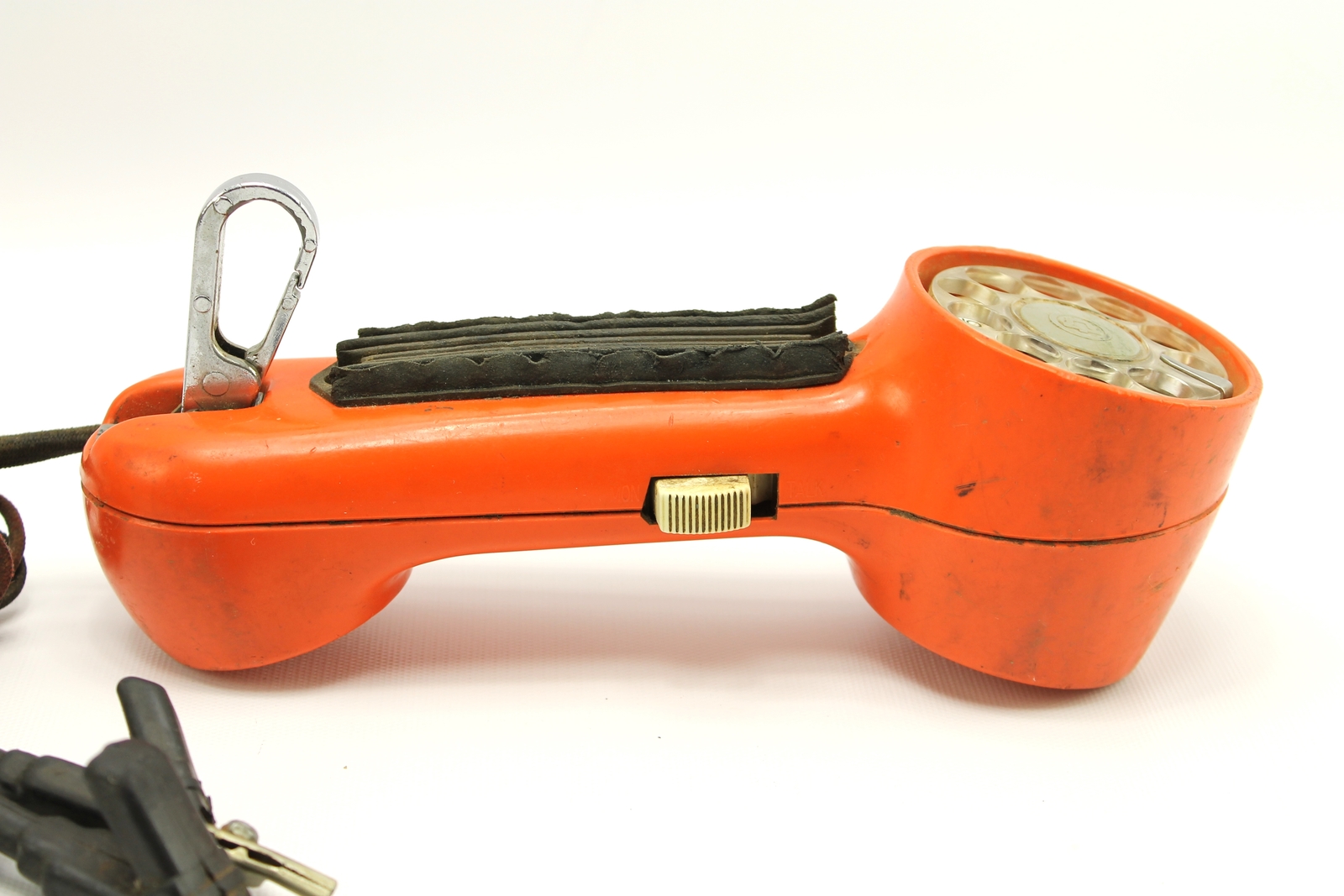 Vintage Bell Systems Orange Butt Set Lineman Rotary Phone Line Tester ...