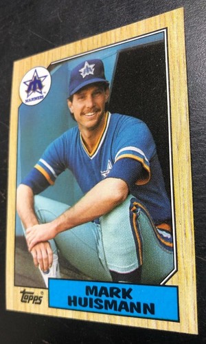 1987 Topps Seattle Mariners Baseball Card #187 Mark Huismann | eBay