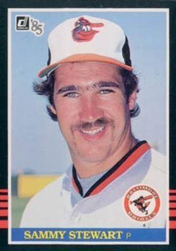 #148 Sammy Stewart - Baltimore Orioles - 1985 Donruss Baseball | eBay