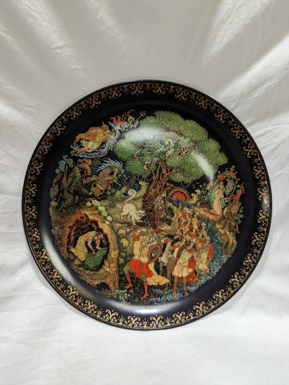"Lukomorya" Plate Of Bradford Exchange's Russian Legends Collection | eBay