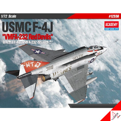 Academy 1/72 USMC F-4J "VMFA-232 Red Devils" US Marine Corps Model Kit ...