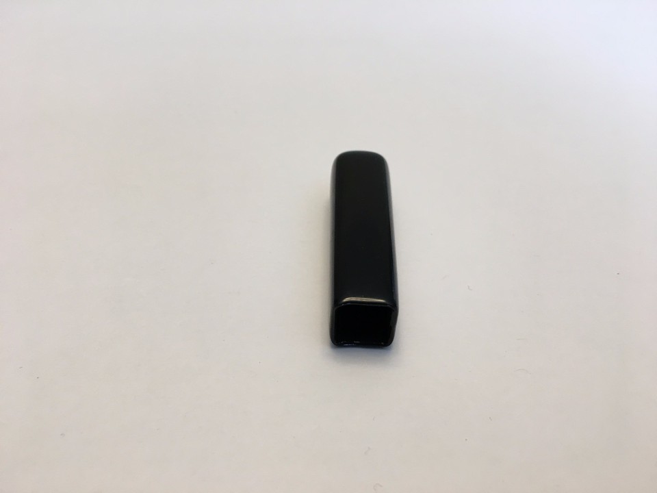 4Pack- Vinyl Handle Fits 3/8" Flat Rod Stock 3/8" Wide 2" Deep, 3/8"x3 ...