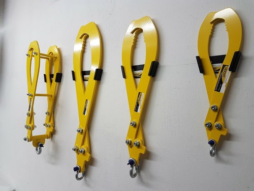 Log pincer, log grab, log puller, skidding tong, forest hauler L 1000kg ...