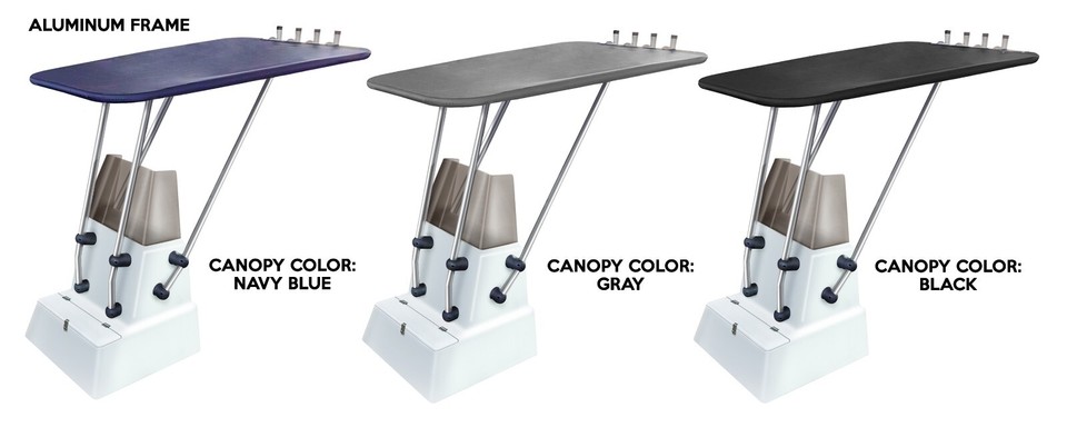 Oceansouth Heavy Duty T-Top - Ø1 3/4” ALUMINIUM FRAME - Console Mount ...