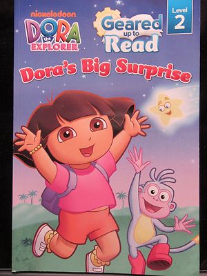 Dora the Explorer: Dora's Big Surprise NEW Paperback Geared Up To Read ...
