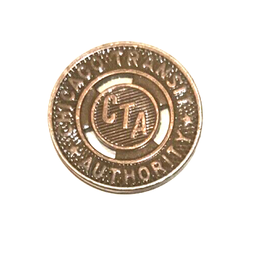 Illinois Chicago Transit Authority One Fare Token | eBay