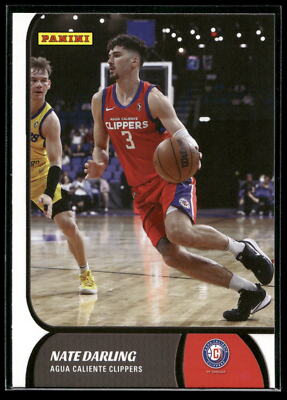 2021-22 NBA G League Nate Darling BASE CARD Agua Caliente Clippers of ...