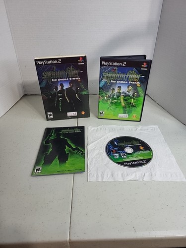 Syphon Filter: The Omega Strain PlayStation 2 PS2! Black Label W/ Slip ...