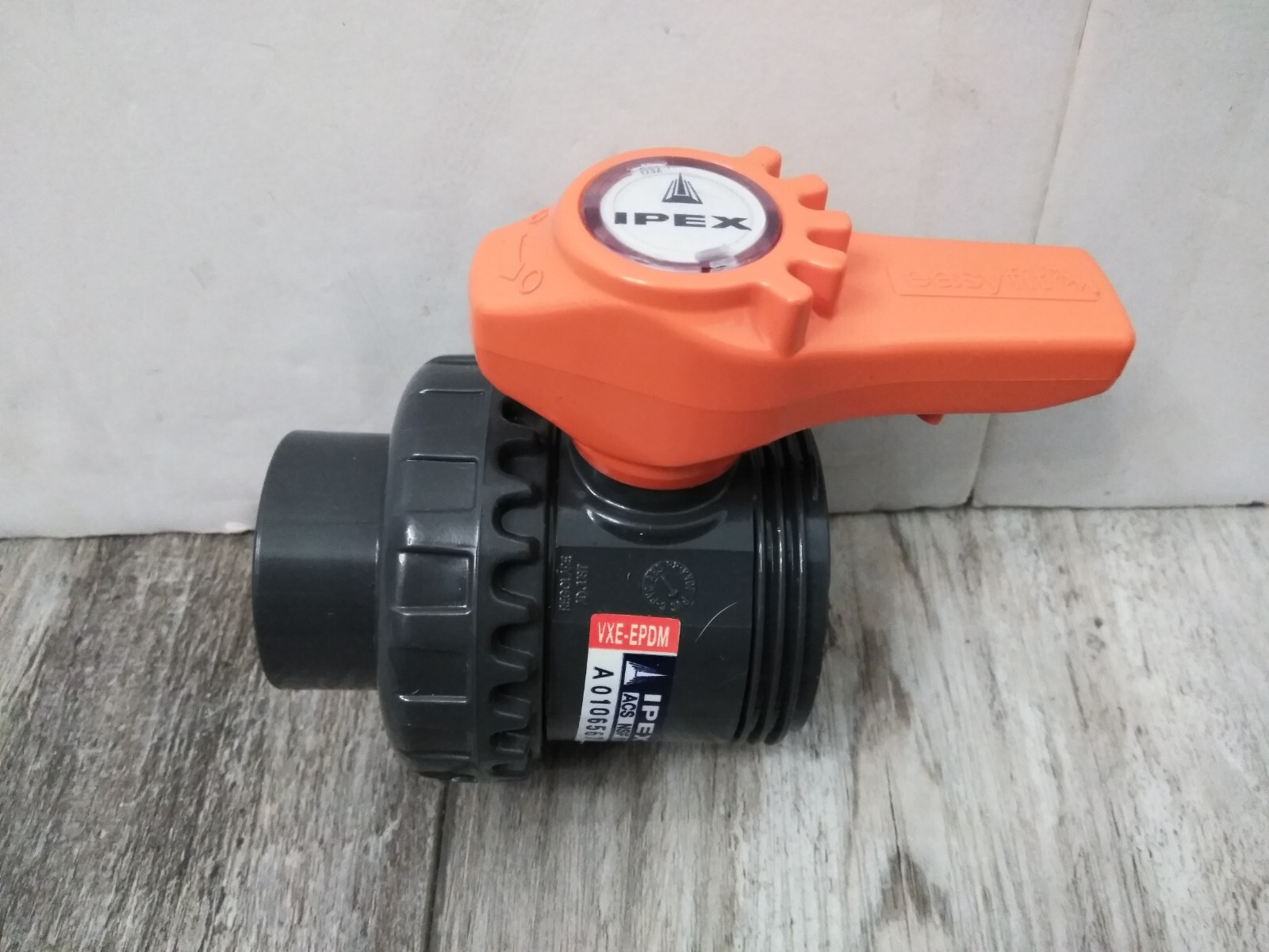 IPEX VXE-EPDM ACS-NSF61 A 0106567 1" ID True Union Ball Valve PVC ...