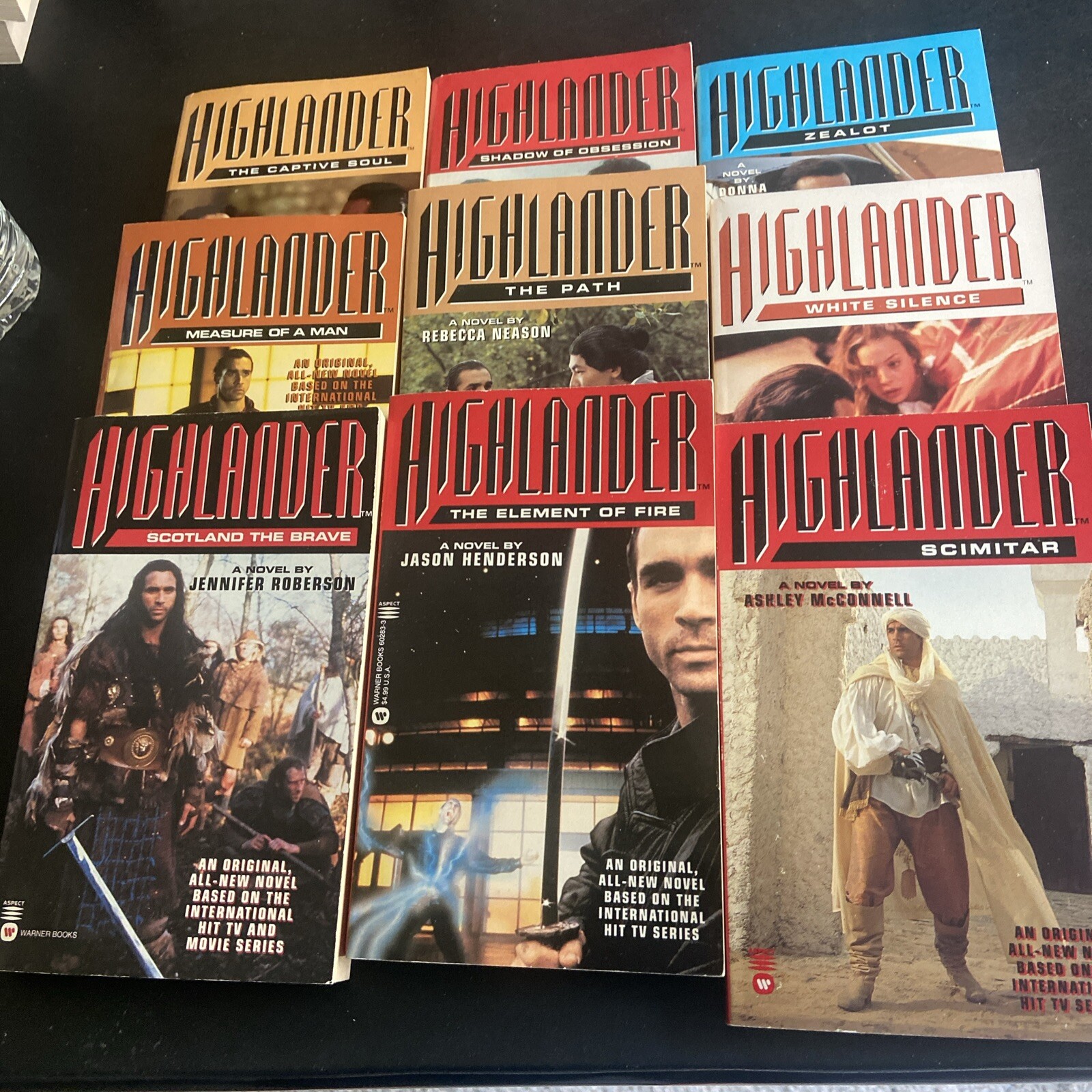Highlander Duncan MacLeod Tv Tie In Lot Of 9 Paperbacks G To VG ...