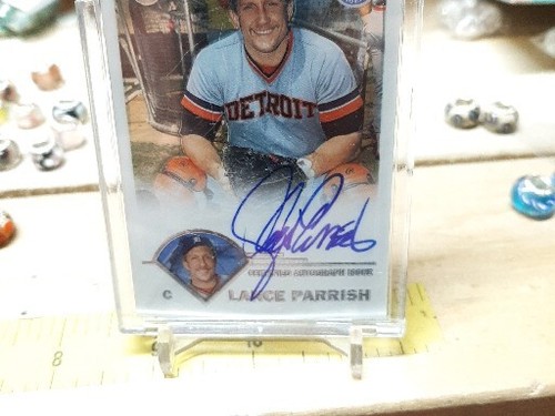 2003 Topps Retired Edition LANCE PARRISH Auto autograph SP RARE MINT | eBay