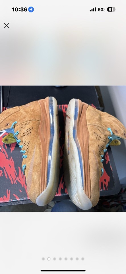 Size 9.5M - Nike LeBron 10 EXT QS Hazelnut 887227051592| eBay