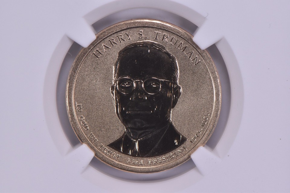 PF70 Reverse Proof 2015-P Harry S. Truman $1 Coin and Chronicles NGC | eBay