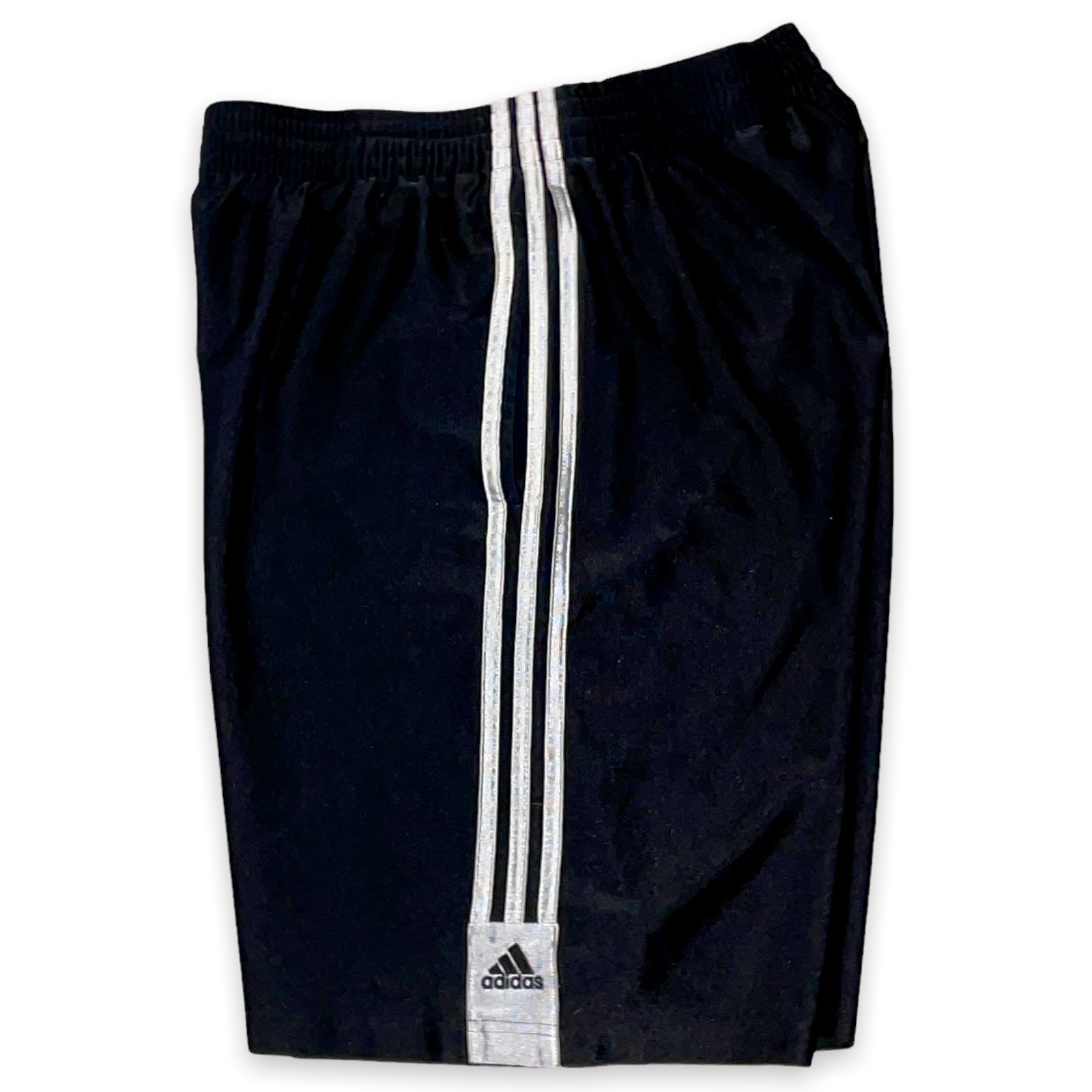 Vintage Rare Adidas Basic 3 Stripe Dazzle Basketball … - Gem