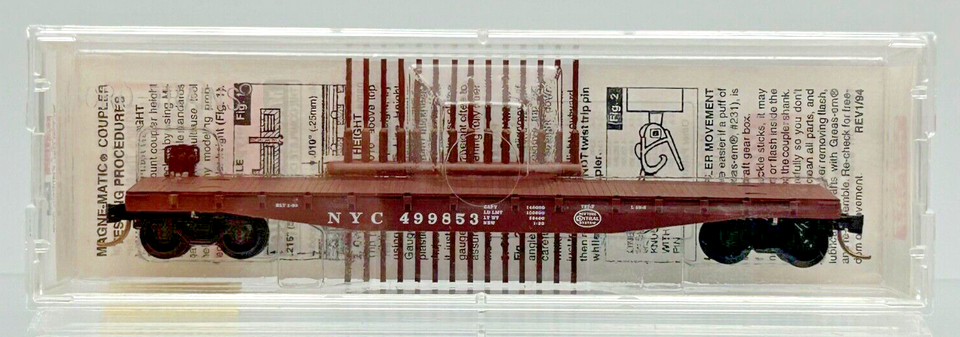 N Scale Micro-Trains 50’ & 89’ Flat Cars – NIB (MP, BN, CP, NYC, US ...