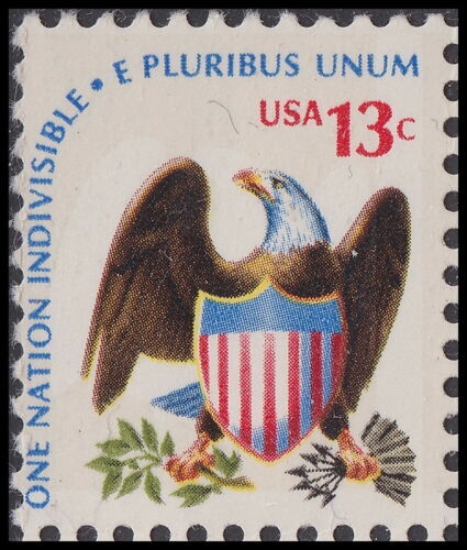 1975 Eagle & Shield Single 13c Postage Stamp, Sc# 1596, MNH, OG | eBay