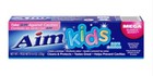 3 Pack AIM Kids Mega Bubble berry Gel Anti-Cavity Toothpaste, 4.4 oz ...