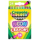 Crayola Neon Crayons, Back To School Supplies, 24Count, Multi (523410 ...