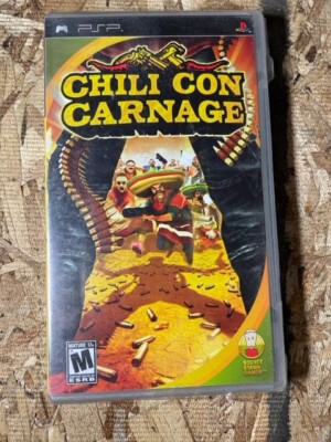 Chili Con Carnage (Sony PSP, 2007). Brand New. Factory Sealed. Rare! | eBay