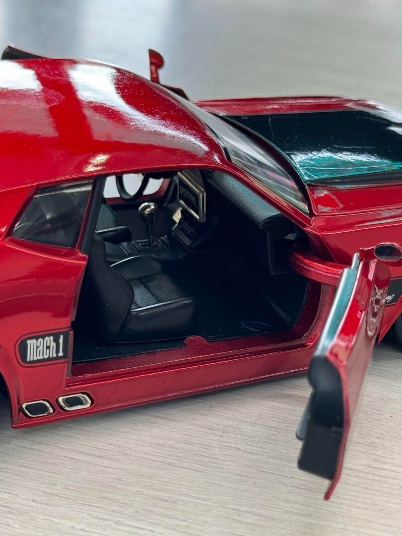 American Muscle Car Legend 1971 FORD MUSTANG MACH1 Diecast Model Car Scale | eBay