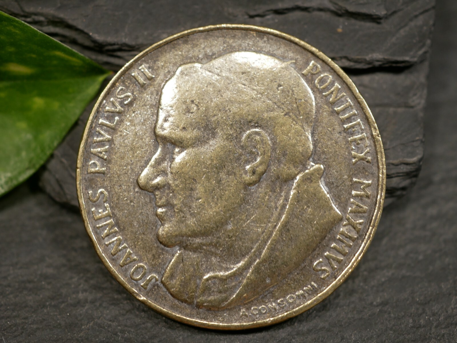 Pilger Medaille Papst Johannes Paul II Wallfahrt A. Consonni Roma | eBay.de