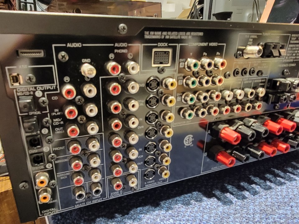 Yamaha Receiver RX-V659 7.1 Home Theater AMP 700watt | No Remote ...