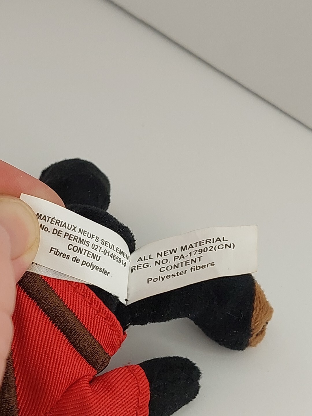 Rcmp Foundation Canadian Bear In Uniform Clip Keychain Police Stuffed ...