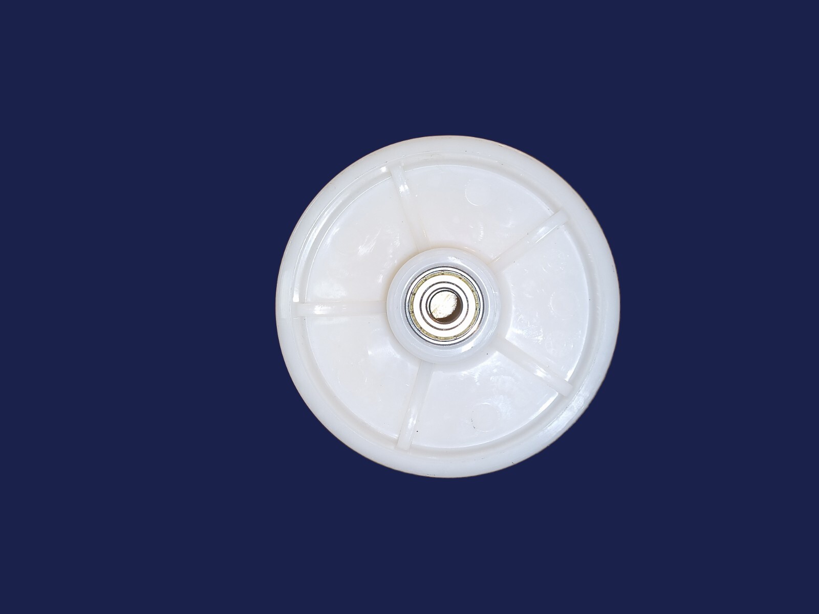 50qty.**NEW**White Nylon Caster Wheels 120*32*12. ***NEW** 120MM DIAM ...