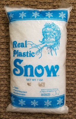 DEPARTMENT 56 - REAL PLASTIC SNOW - 7OZ - FREE SHIPPING - YS126 | eBay