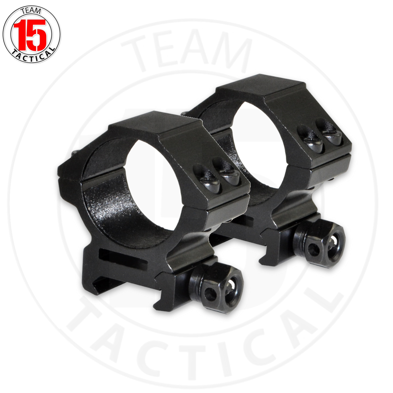 Pair of 30MM Scope Rings Rail Mount Picatinny, Low Medium High Profile ...