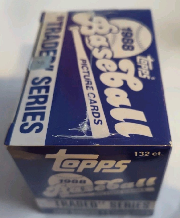 1988 Topps Traded FACTORY SET Shrink-wrapped Sealed W HOLOGRAM 132 ...
