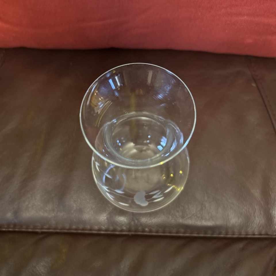 Princess House Heritage Etched Crystal Bulb Vase 6” R05 | eBay UK