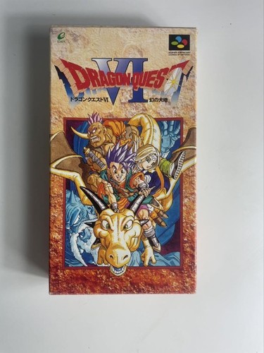 Gebrauchte 3 Super Famicom Software Dragon Quest 6: The Mysterious Land ...